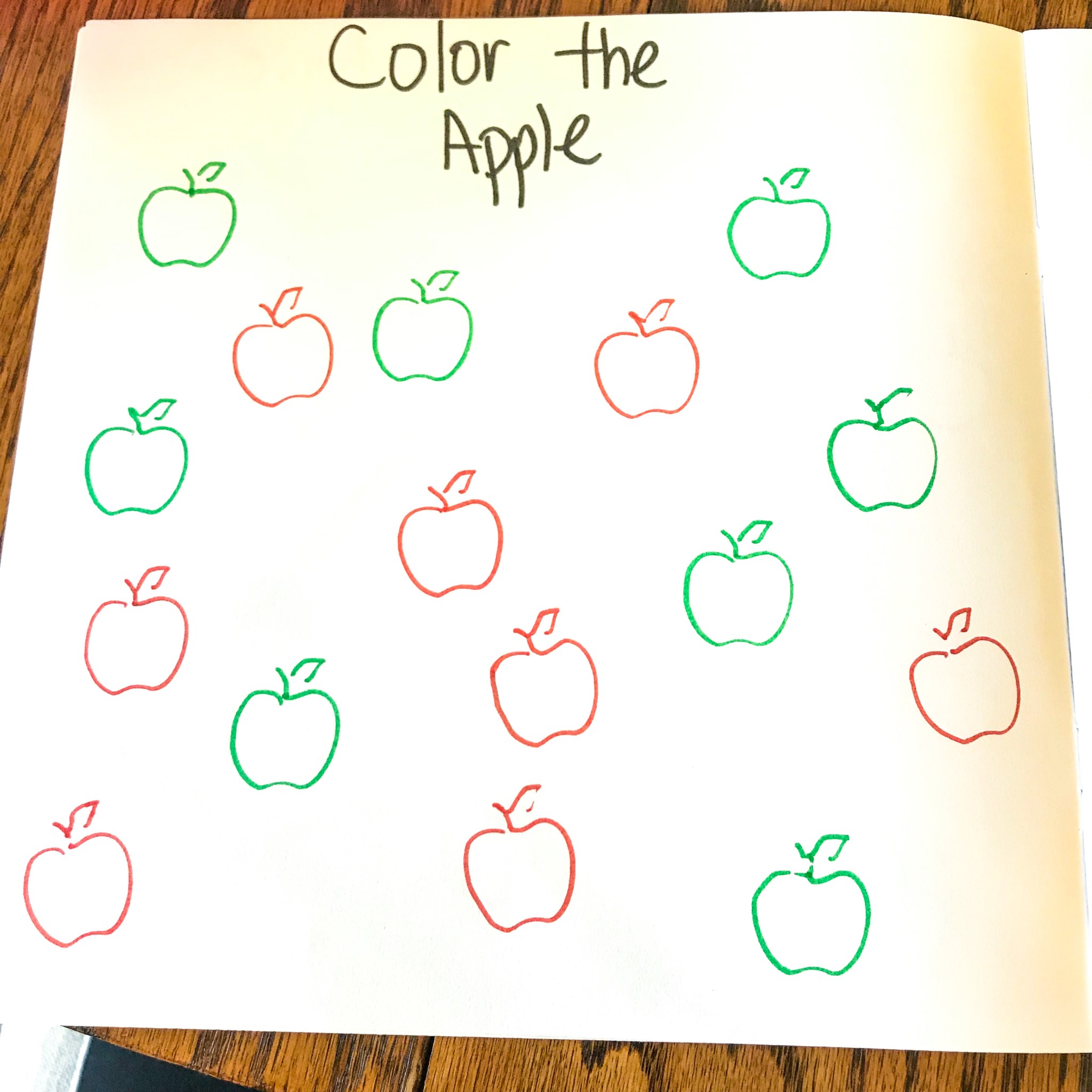 Four Quick Active Learning Journal Pages – The Teaching Nanny