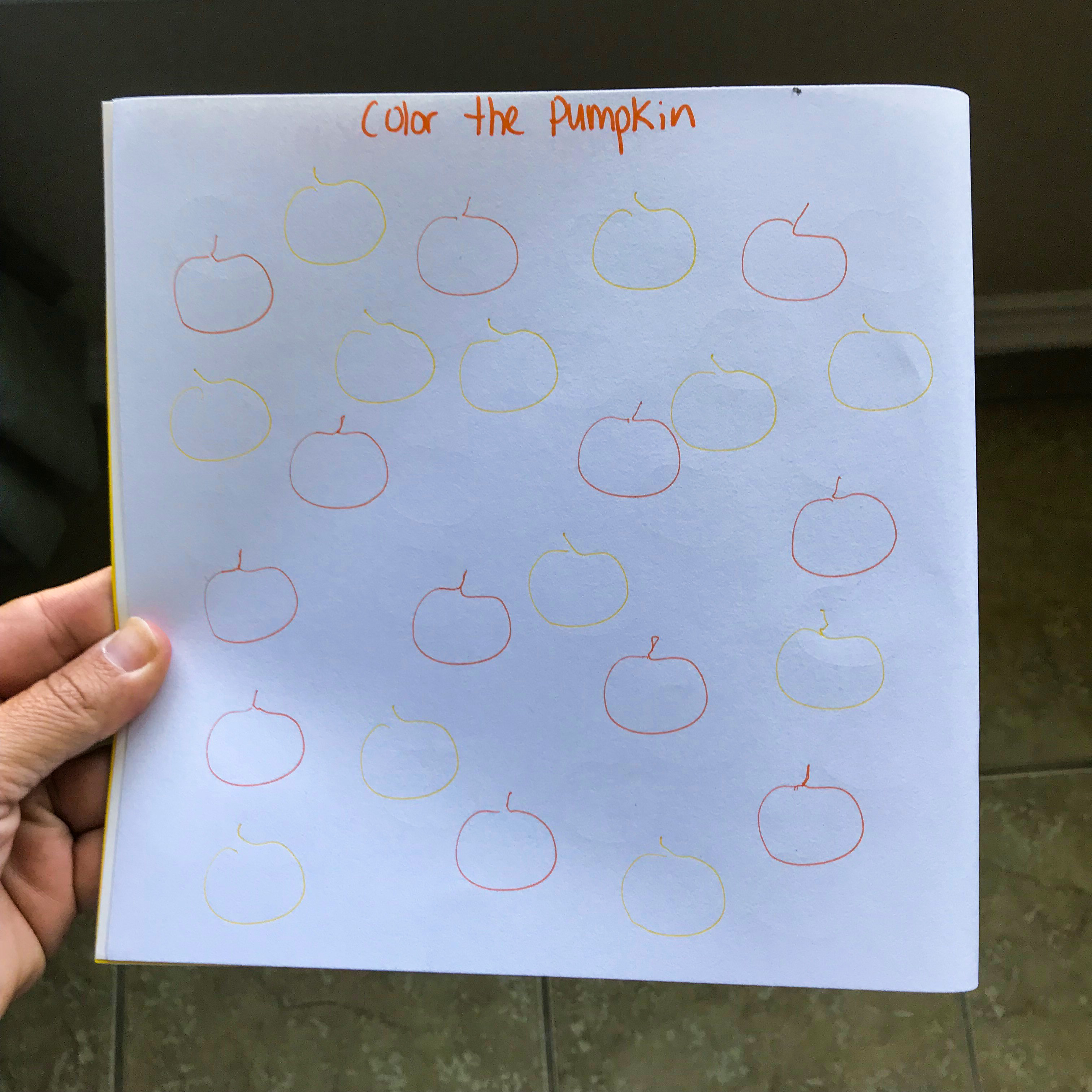 Pumpkin Active Learning Journal Pages – The Teaching Nanny