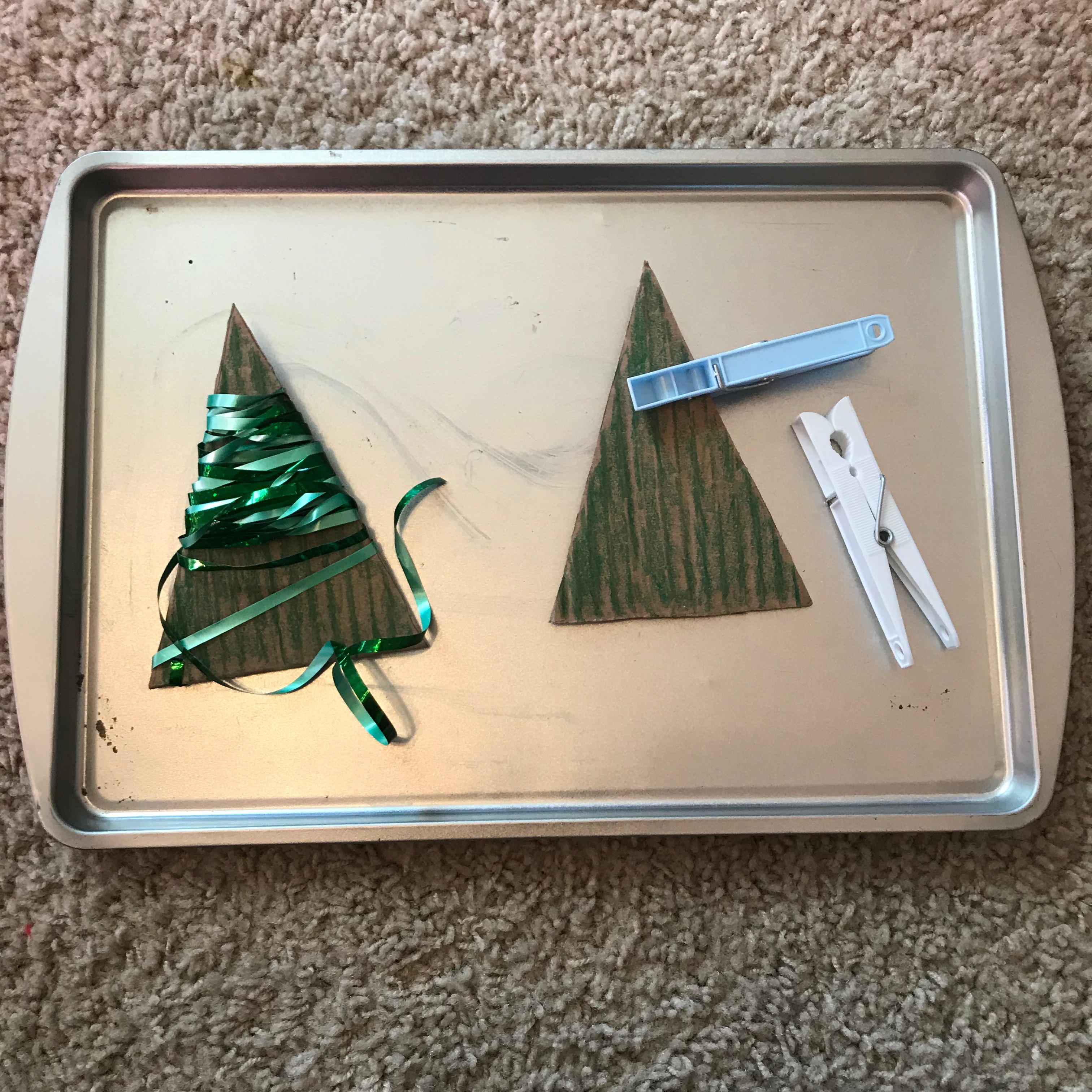 10 Christmas Tree Themed Toddler Work Trays – The Teaching Nanny