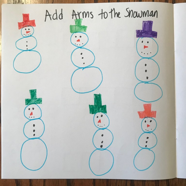 Winter Themed Active Learning Journal Pages – The Teaching Nanny
