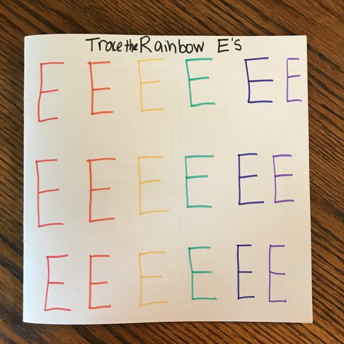 Rainbow Themed Active Learning Journal for Older Toddlers – The ...