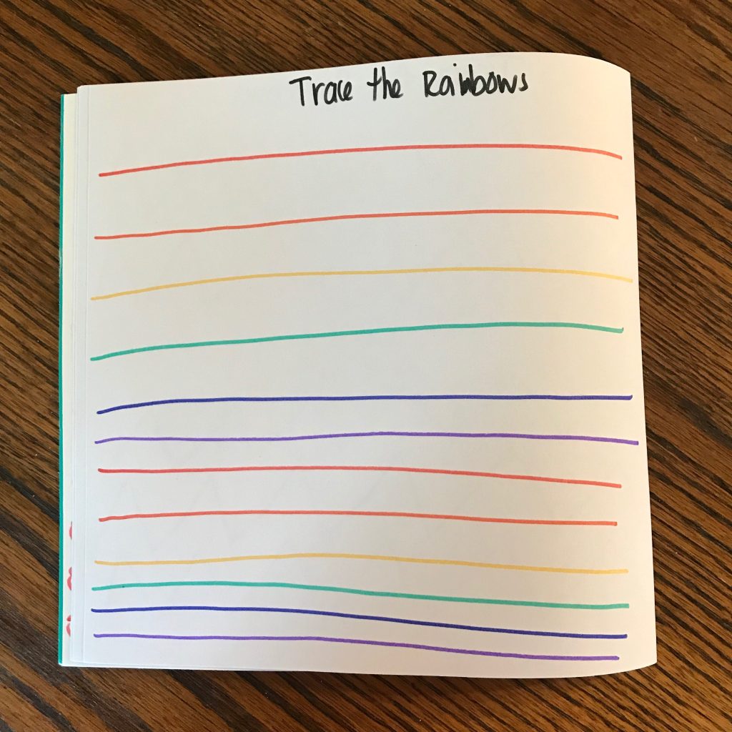 Rainbow Themed Active Learning Journal for Older Toddlers – The ...