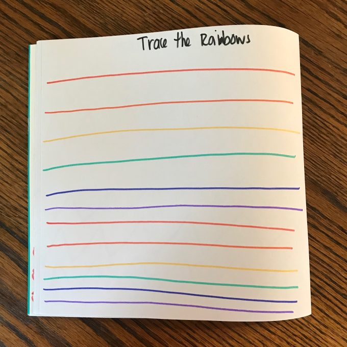 Rainbow Themed Active Learning Journal for Older Toddlers – The ...