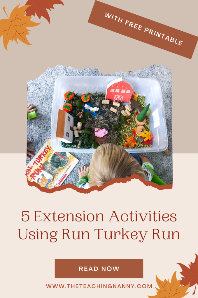 5 Extension Activities Using Run Turkey Run – The Teaching Nanny