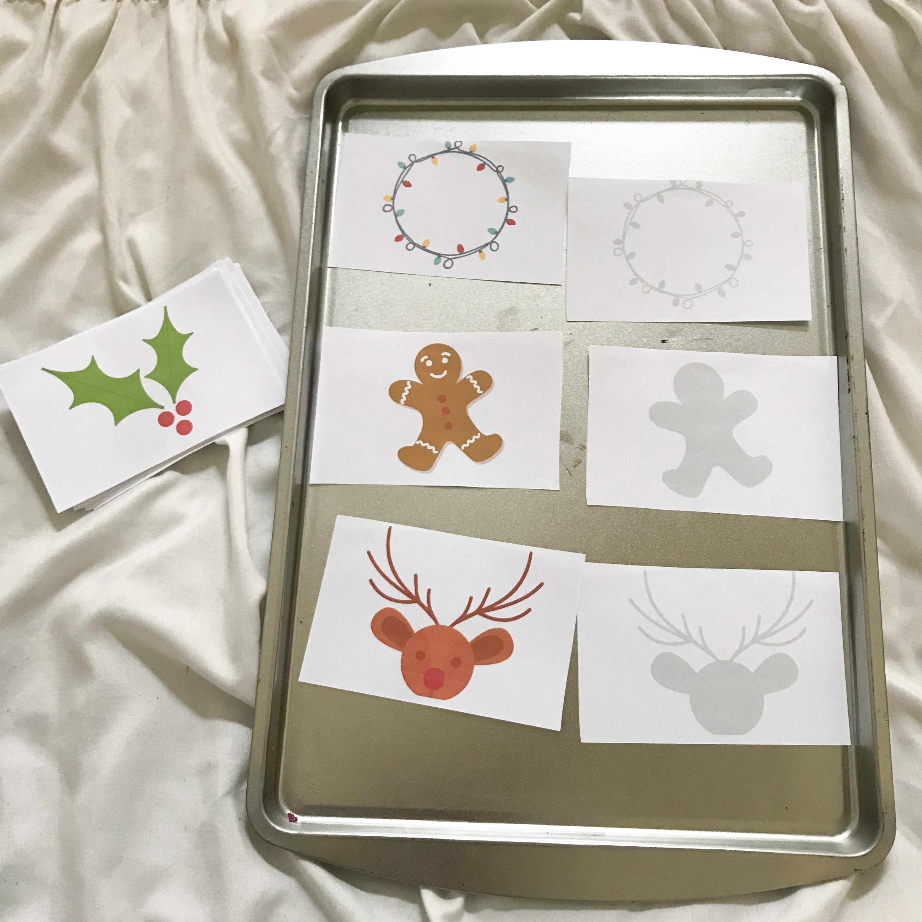 Three Print and Play Christmas Games for Toddlers – The Teaching Nanny