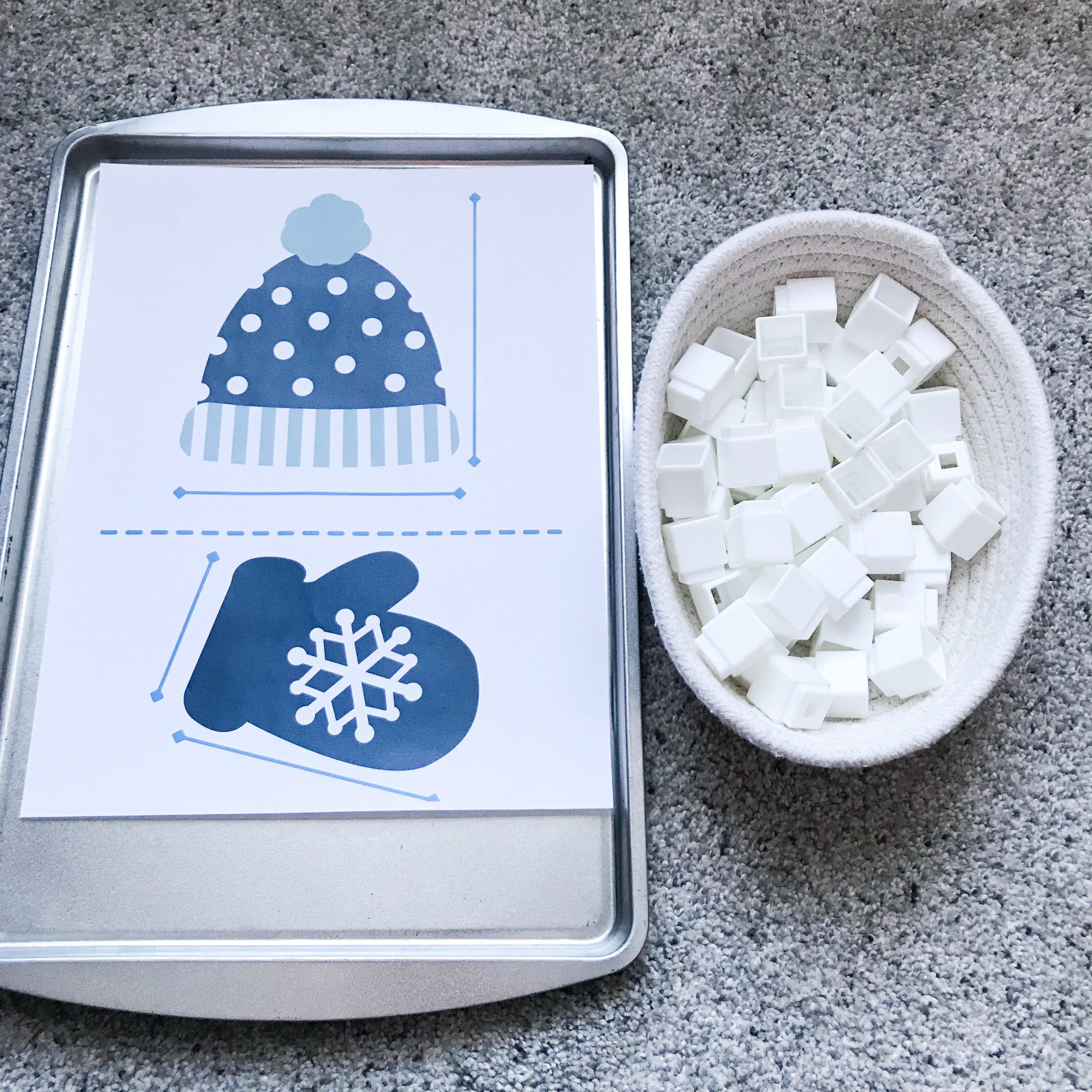6+ Winter Activity Trays for Older Toddlers with Printable – The ...
