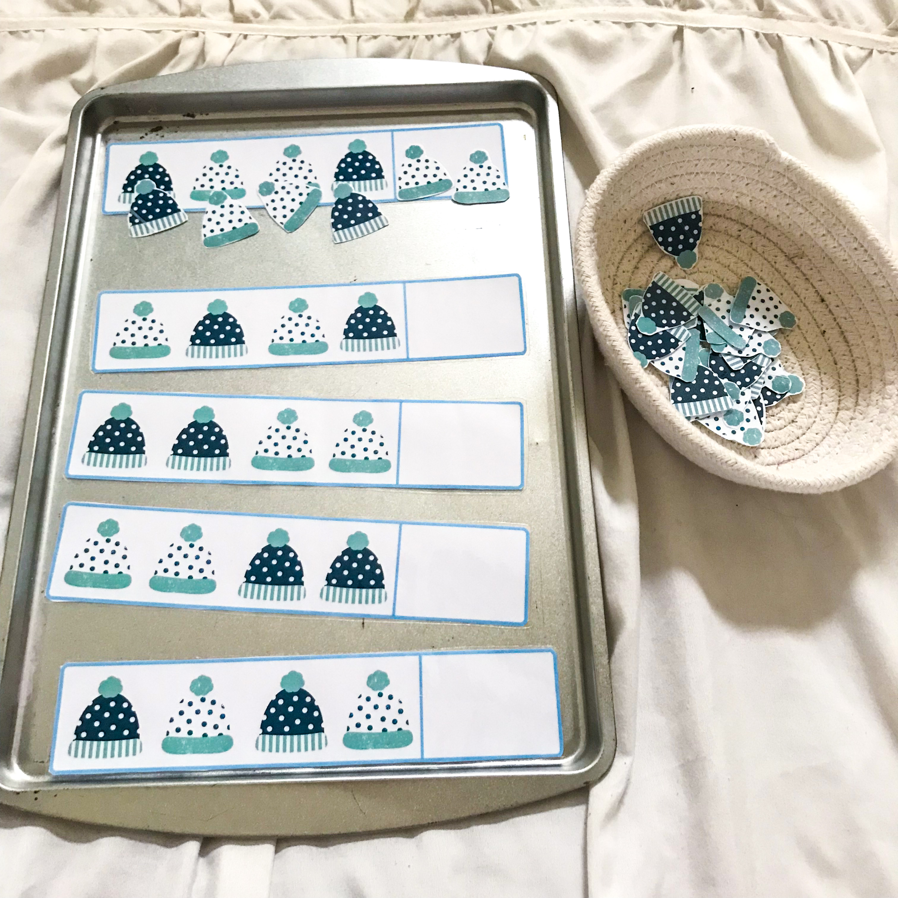 6+ Winter Activity Trays for Older Toddlers with Printable – The ...