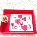 Two Valentine’s Day Number Games with Free Printable – The Teaching Nanny