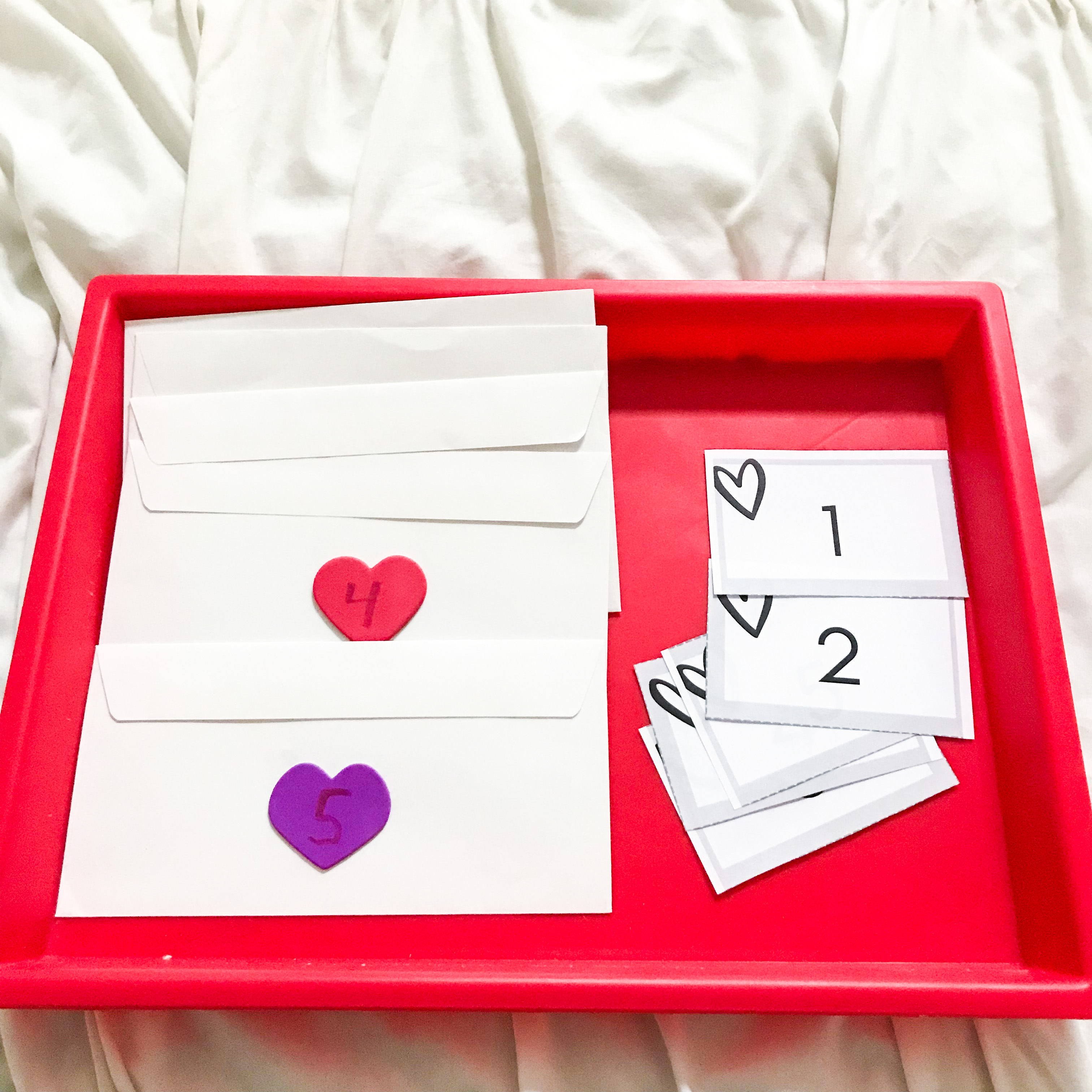 Two Valentine’s Day Number Games with Free Printable – The Teaching Nanny